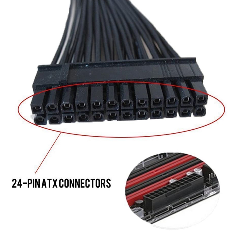 10Pcs 20 + 4 24Pin Voeding Sync Starter Atx Mijnbo... – Grandado