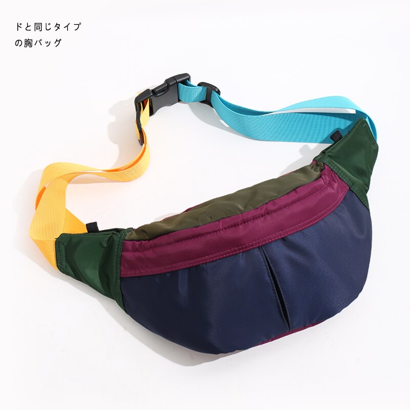 2022 Japanese Style Fanny Pack Casual Nylon Cloth ... – Grandado