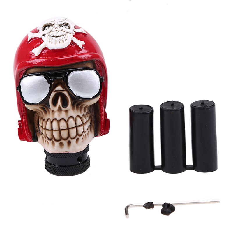 Universal Manual Gear Shift Knob Skull Pirate Pilo... – Grandado