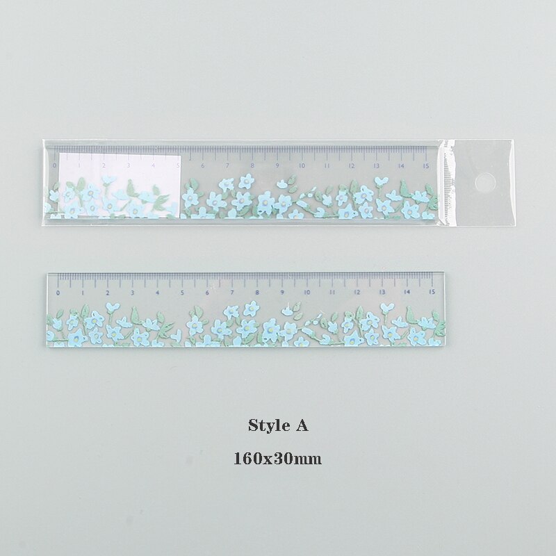 Mr.paper 4 Designs Various Flowers Memo Pads Ruler... – Vicedeal