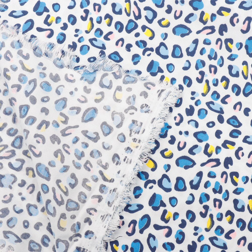 45cm*150cm Cotton Fabric Colorful Leopard Printed ... – Grandado