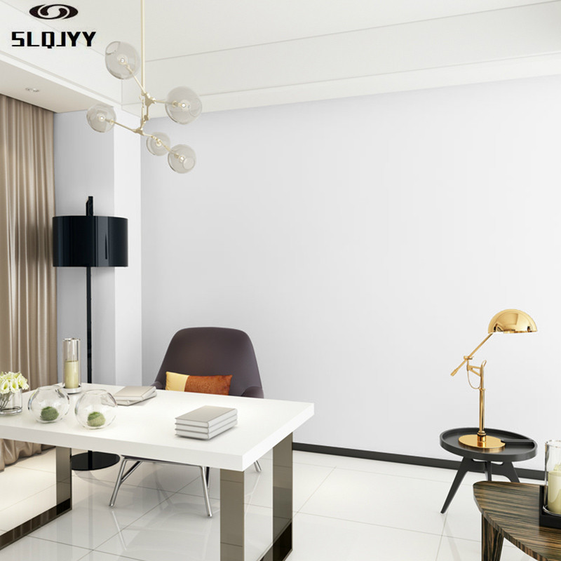 Wit zelfklevend behang slaapkamer woonkamer achter... – Grandado