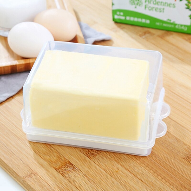 Kitchen Butter Dish Box Holder Tray with Lid and K... – Vicedeal
