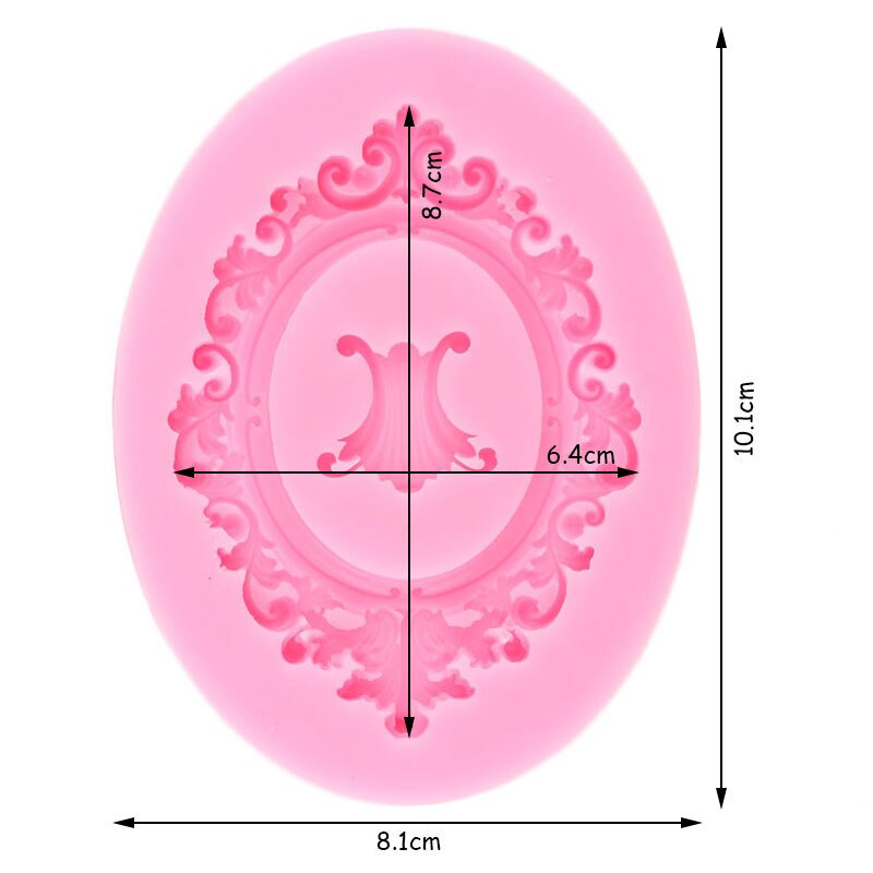 Mujiang Europese Frame Siliconen Mallen Cake Grens... – Grandado