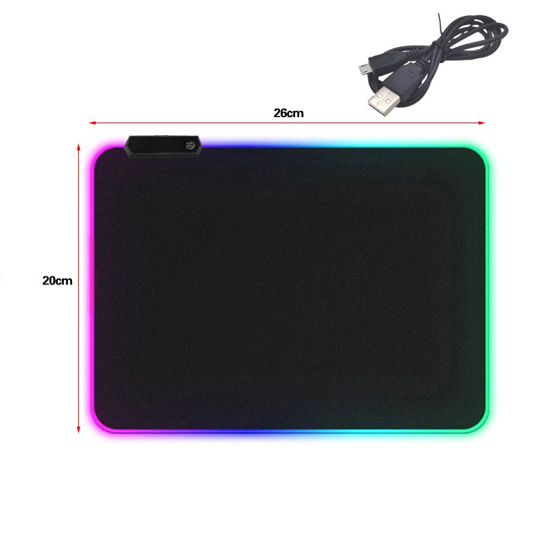 Rgb Gaming Muismat Grote Muismat Gamer Xxl Led Com... – Grandado