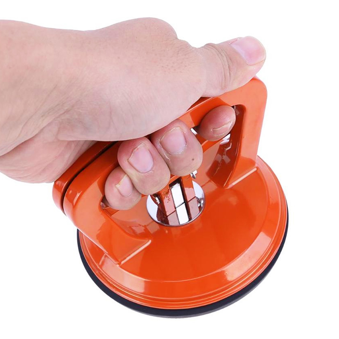 Plast orange enkelklo glas sugkopp kakel sugkopp a... – Grandado