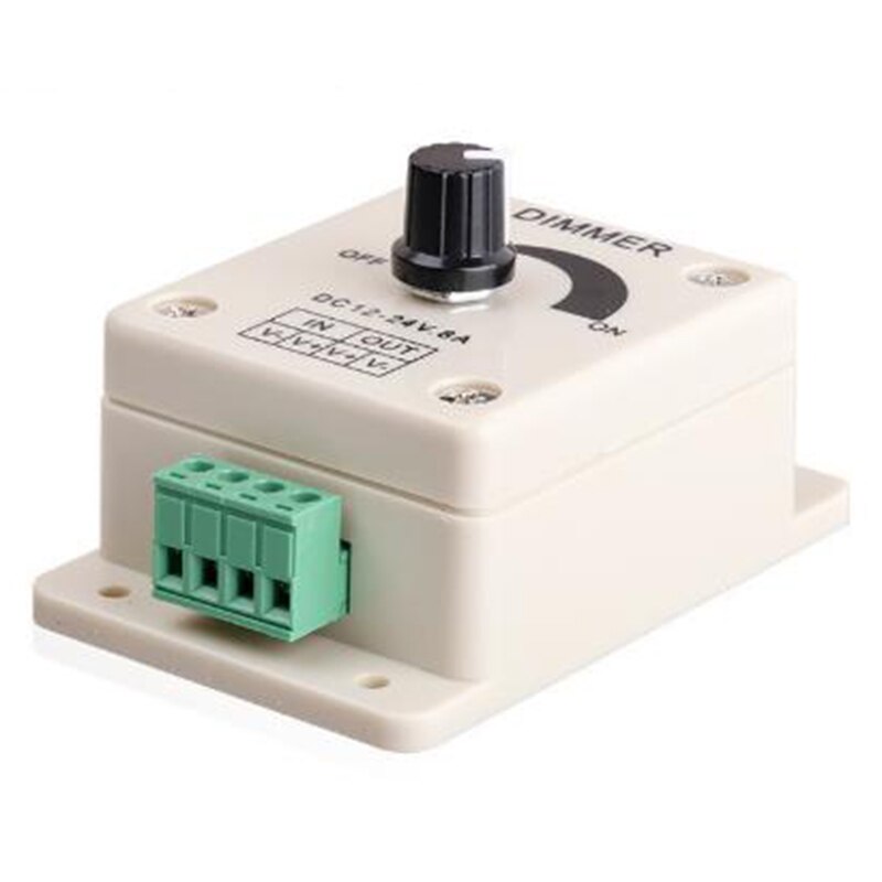 2pcs Manual Knob Switch LED Dimmers 12V-24V 8A PWM... – Grandado