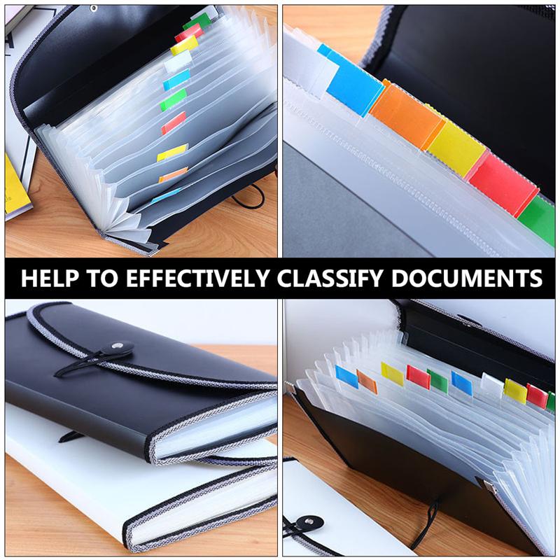 2Pcs Mini Accordion File Folders 13 Pockets Receip... – Grandado
