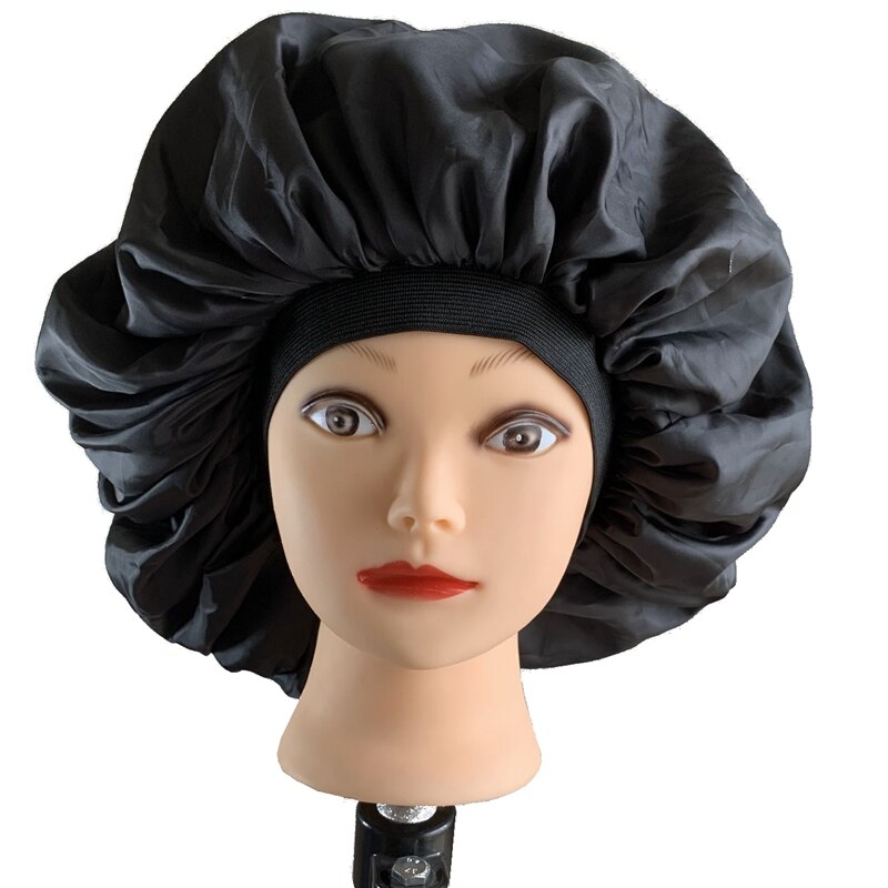 Super Large Satin Silk Bonnet Sleeping Cap for Adu... – Grandado