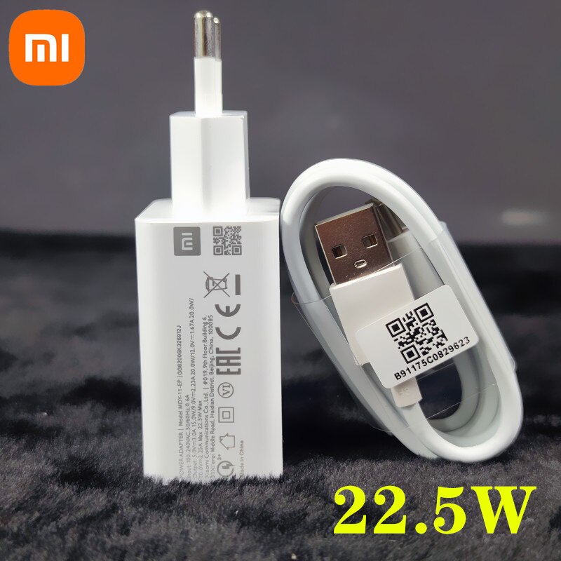 Original Xiaomi Redmi 10 Charger EU 22.5W Fast cha... – Vicedeal