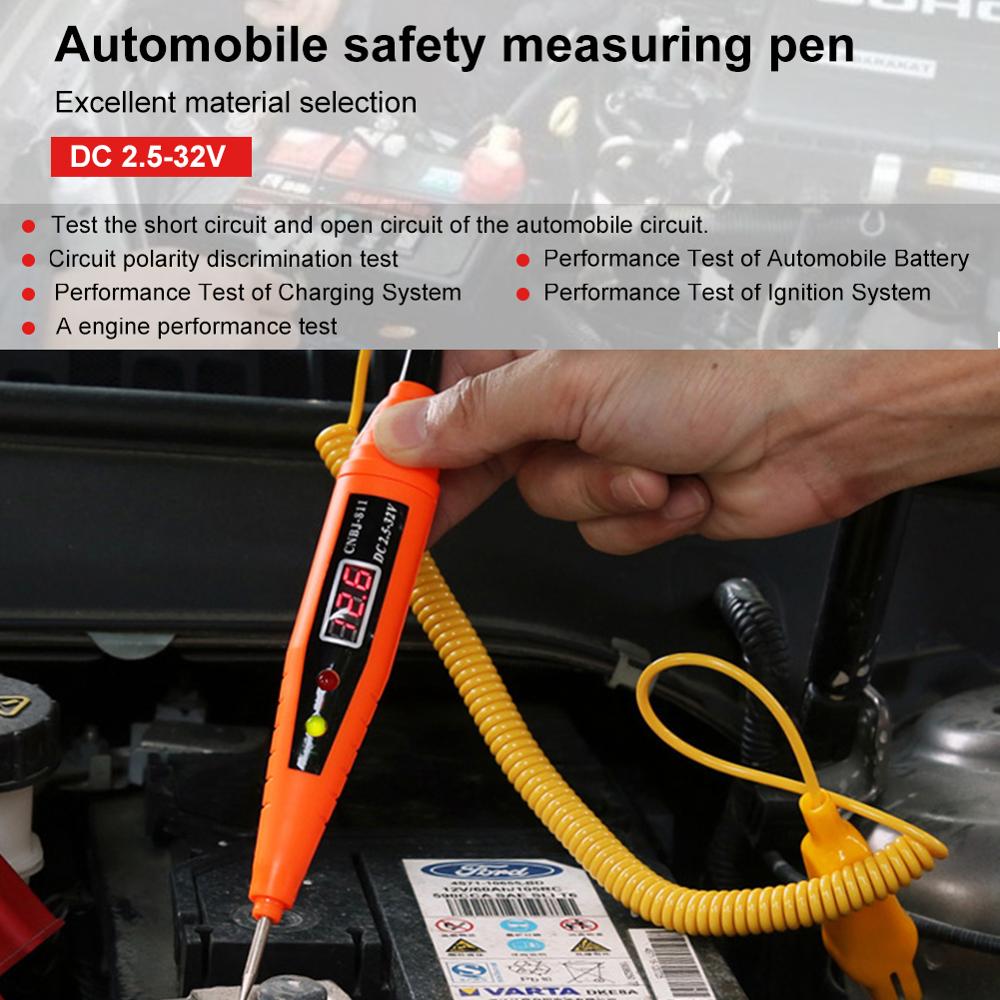 25-32V Car Digital Circuit Tester Pencil Electrica... – Grandado