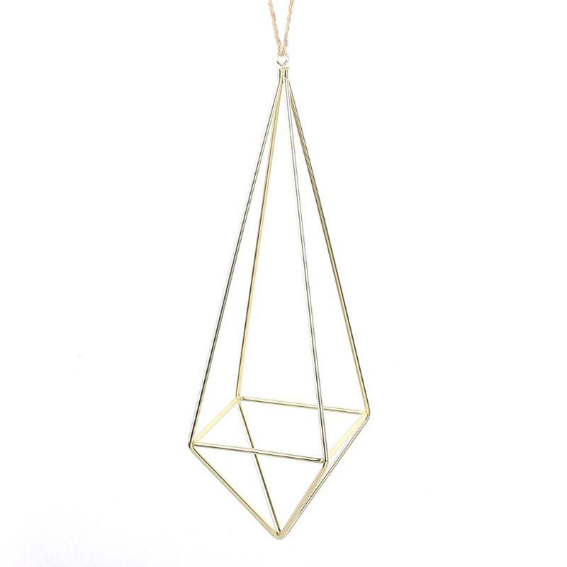 Geometric Hanging Wall Decorations Air Plant Flowe... – Grandado