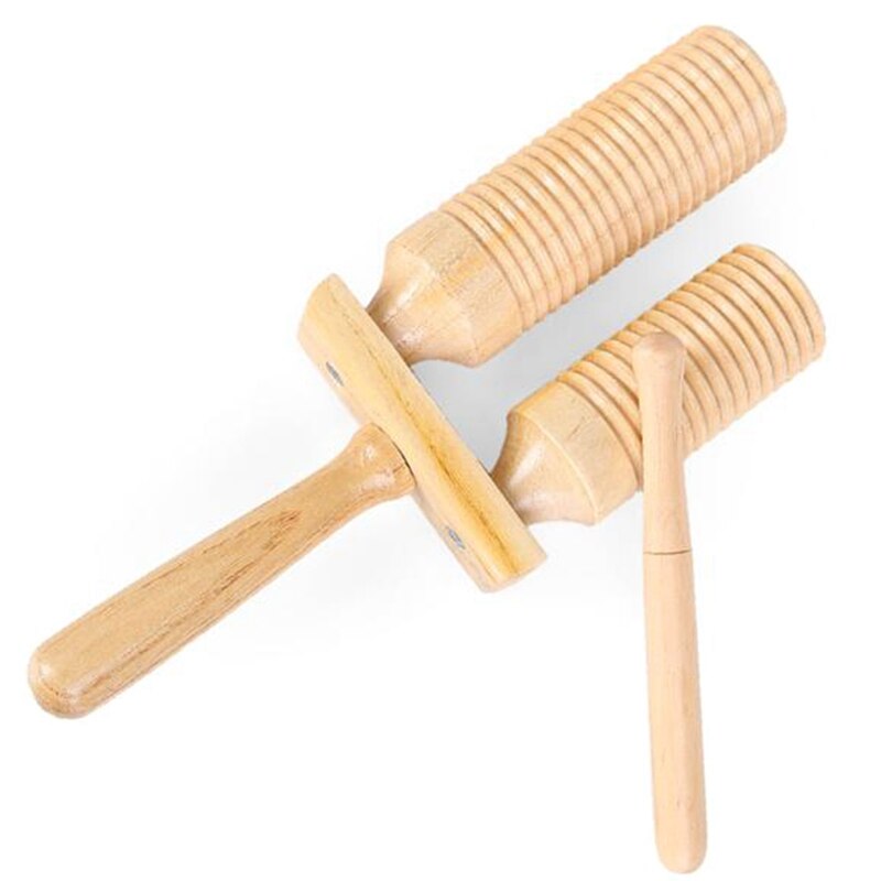Orff Percussion Kids Wooden Multi Sound Tube Rod M... – Grandado