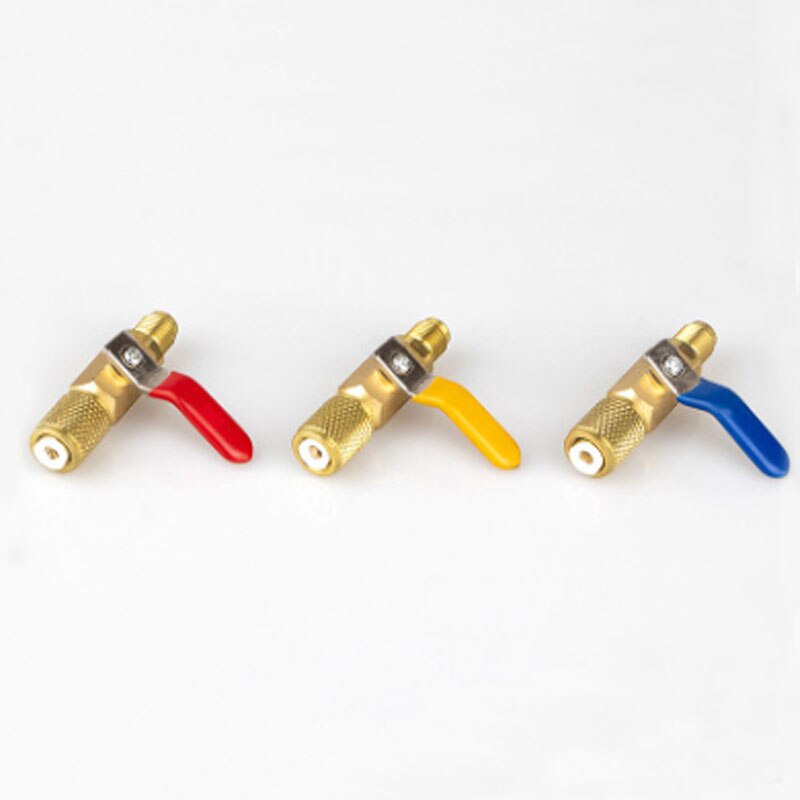 1pc R22 Refrigerant Straight Ball Valves AC Chargi... – Grandado