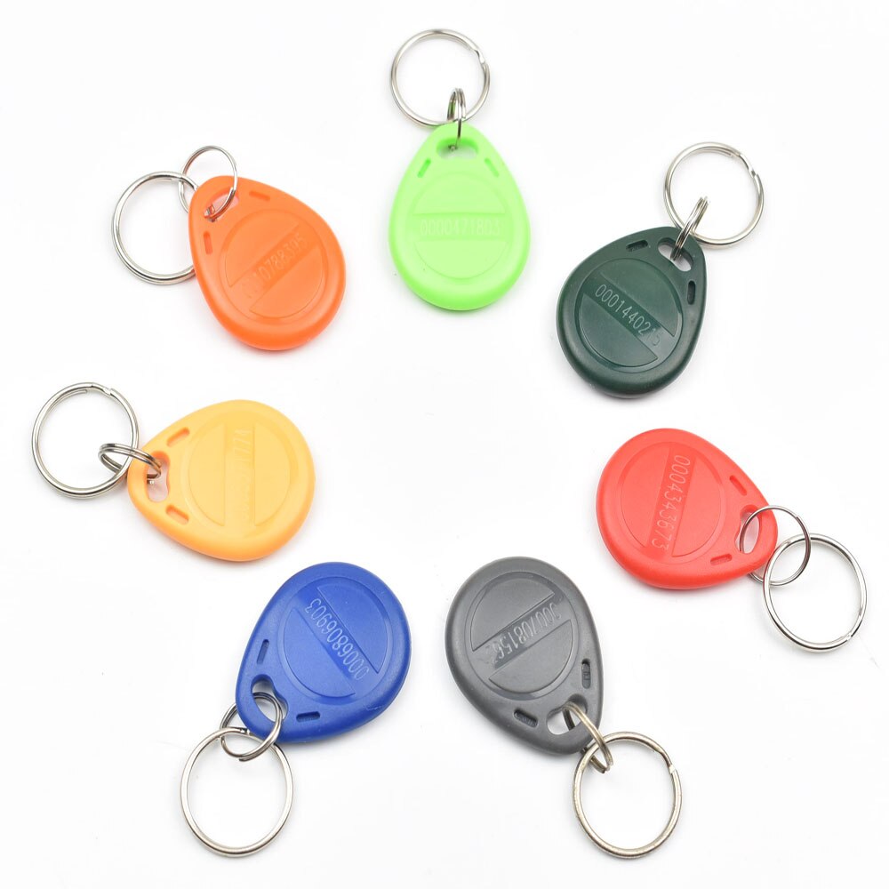 100pcs/bag RFID key fobs 125KHz proximity ABS key ... – Vicedeal