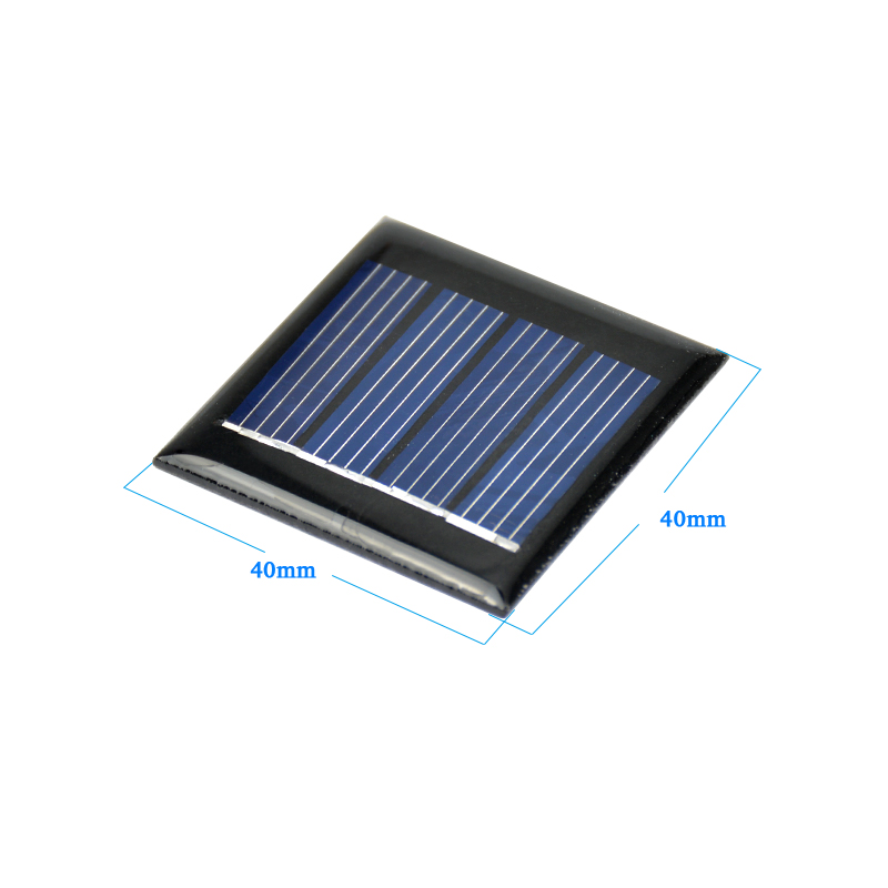SUNYIMA 10Pcs Solar Panels 40x40MM 2V 60MA BEAM So... – Grandado