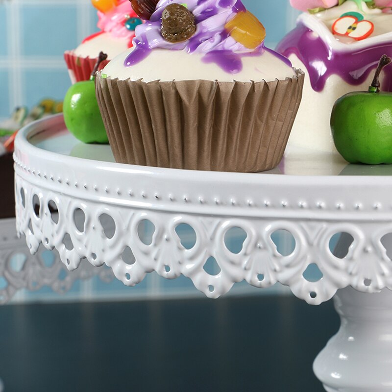 Round Iron Exquisite Cake Rack Base Dessert Tray C... – Grandado