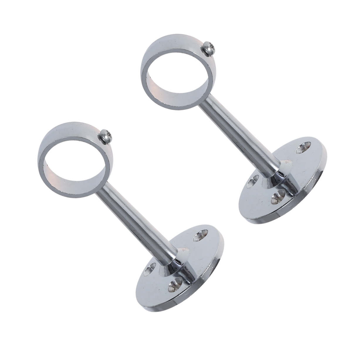 2 Pcs Heavy Duty Clothes Hanging Rod Holder Wardro... – Grandado