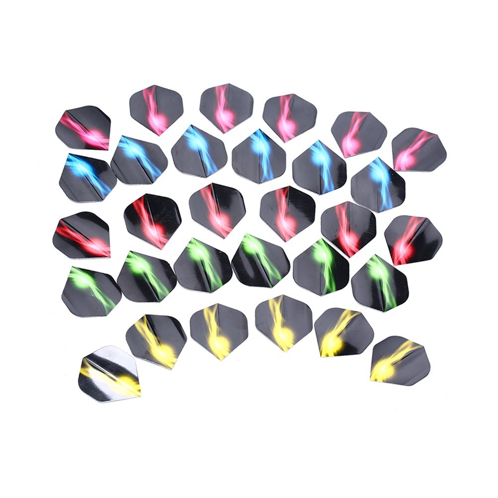 30Pcs/lot Darts Flights Wing Mixed Style for Darts... – Grandado