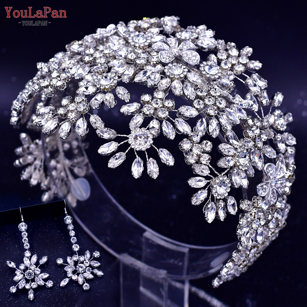 YouLaPanHP389 Bridal Tiara Head Jewellery For Wome... – Grandado