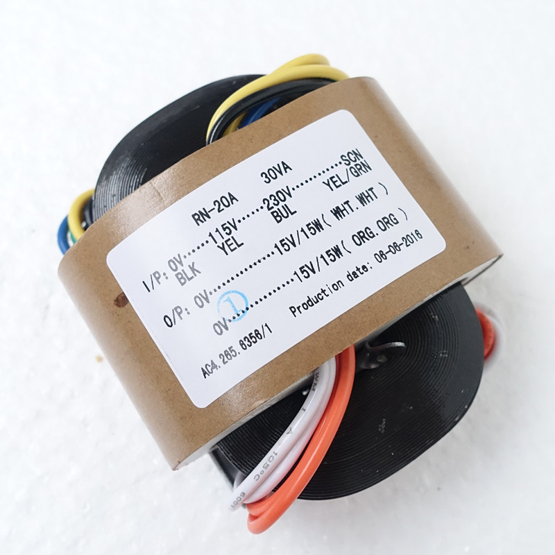 WEILIANG AUDIO 30W R-type transformer dual 6V 9V 1... – Vicedeal