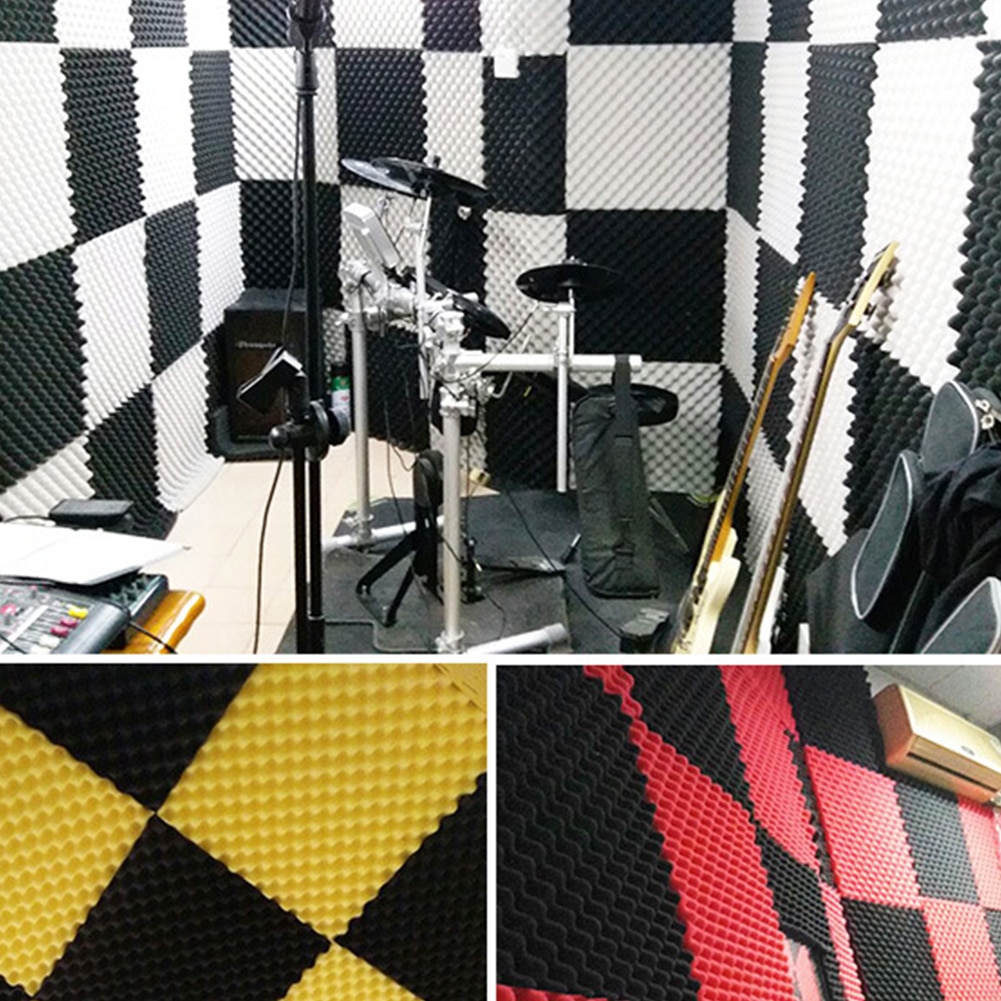6pcs Wall Non Toxic High Density Studio Room Sound... – Grandado