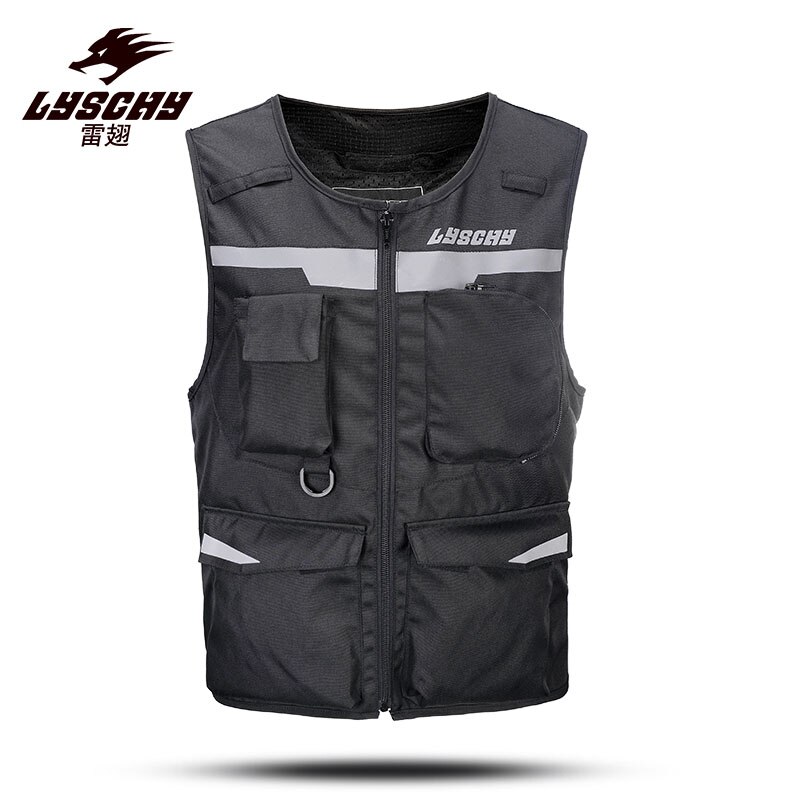 LYSCHY High Visibility Reflective Vest Motorcycle ... – Grandado