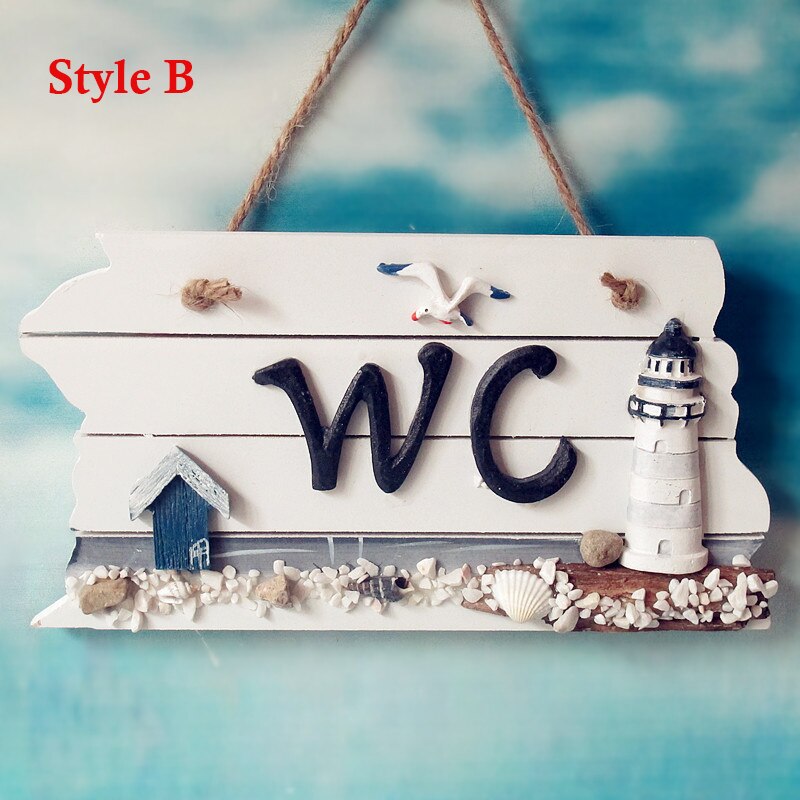 Mediterranean Style Bathroom WC Listing/Doorplate/... – Grandado