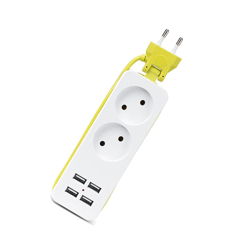 Compact Size Reizen Travel Power Strip Portable Ex Vicedeal