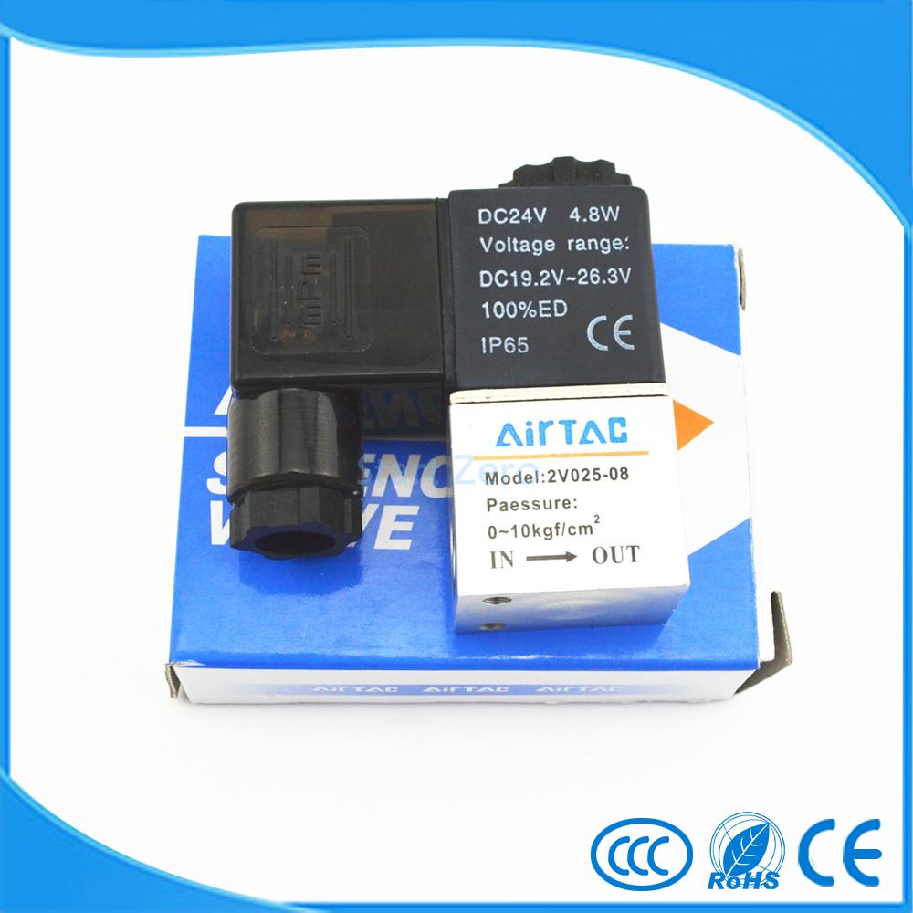 Pneumatic Air 2 Way 2 Position 1/4"AIRTAC Solenoid... – Grandado