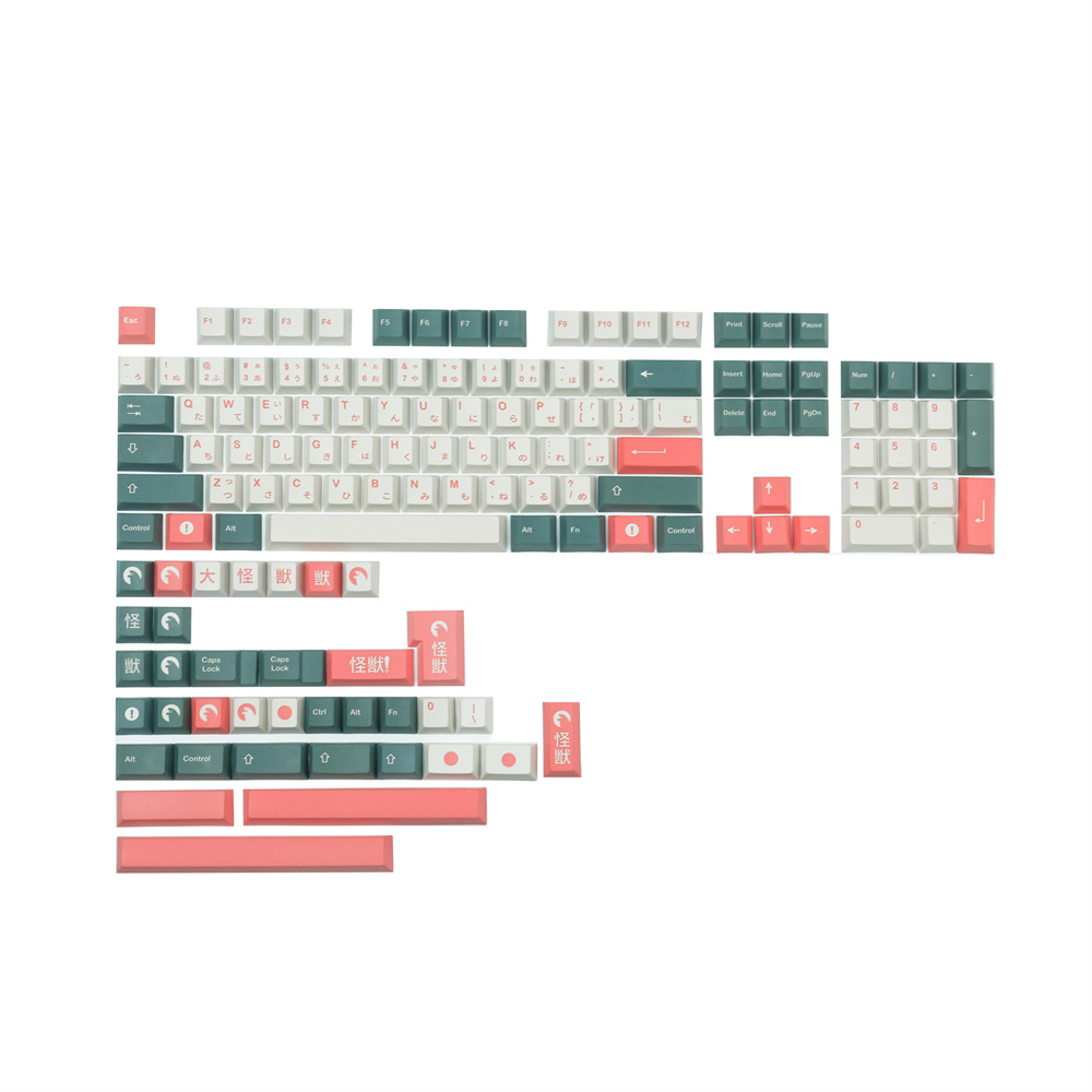 Gmk Monster Keycap 5 Gezicht Dye-Subbed Cherry Pro... – Vicedeal