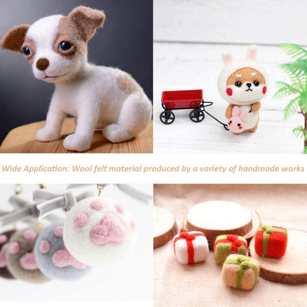 LMDZ 36 Colors Wool Roving,(5g/Color) Wool Roving ... – Grandado