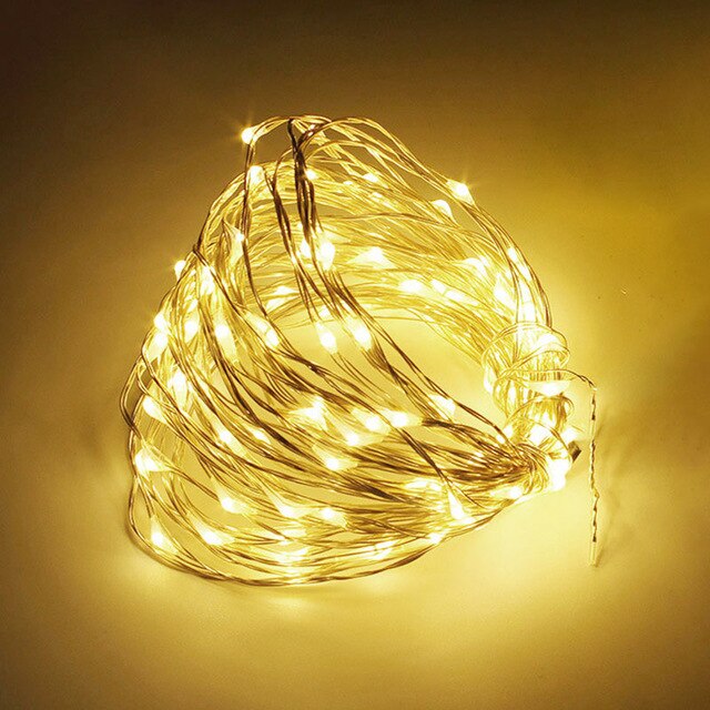 6 uds. 2M 20 luces Led de cadena de alambre de cob... – Vicedeal