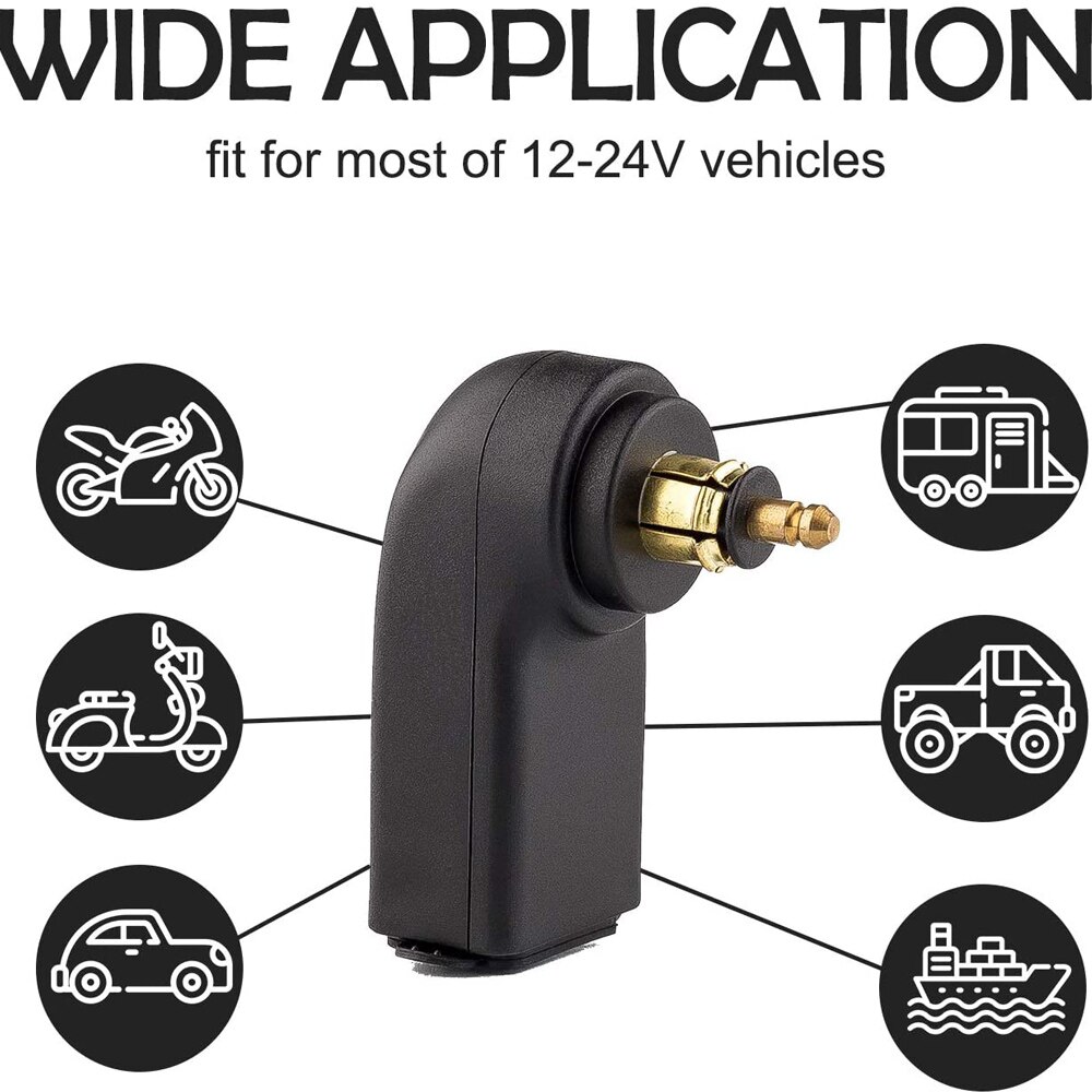 Dual Usb Charger 4.2A Adapter Met Powerlet Din Plu... – Vicedeal