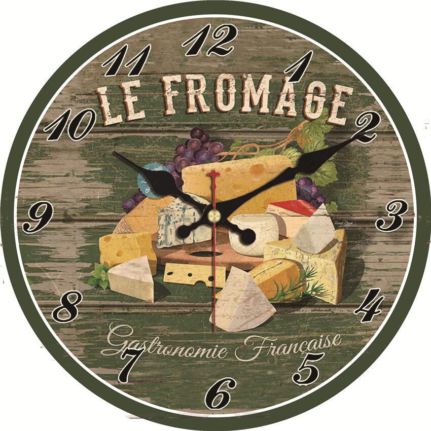Farmhouse Vintage Clocks Le Fromabe Restaurant Bre... – Grandado