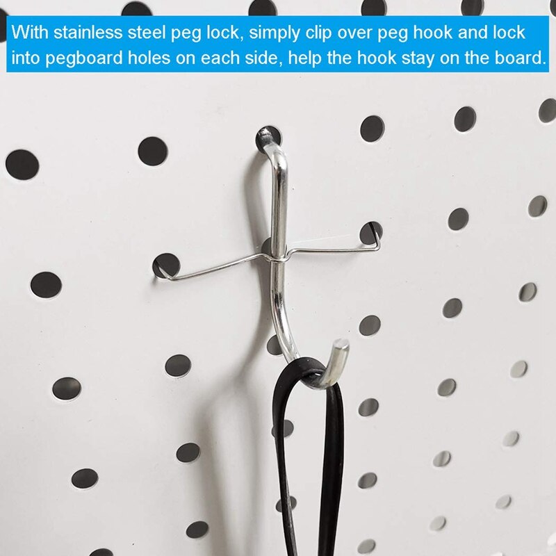 140 Pcs15 Different Types of Pegboard Hooks Includ... – Grandado