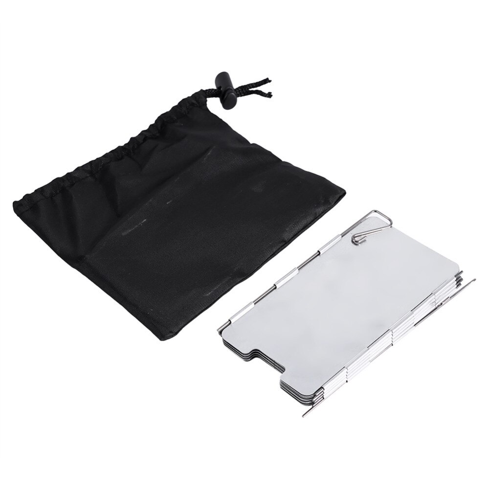 9 Plates Wind Deflectors Foldable Outdoor Camping ... – Vicedeal