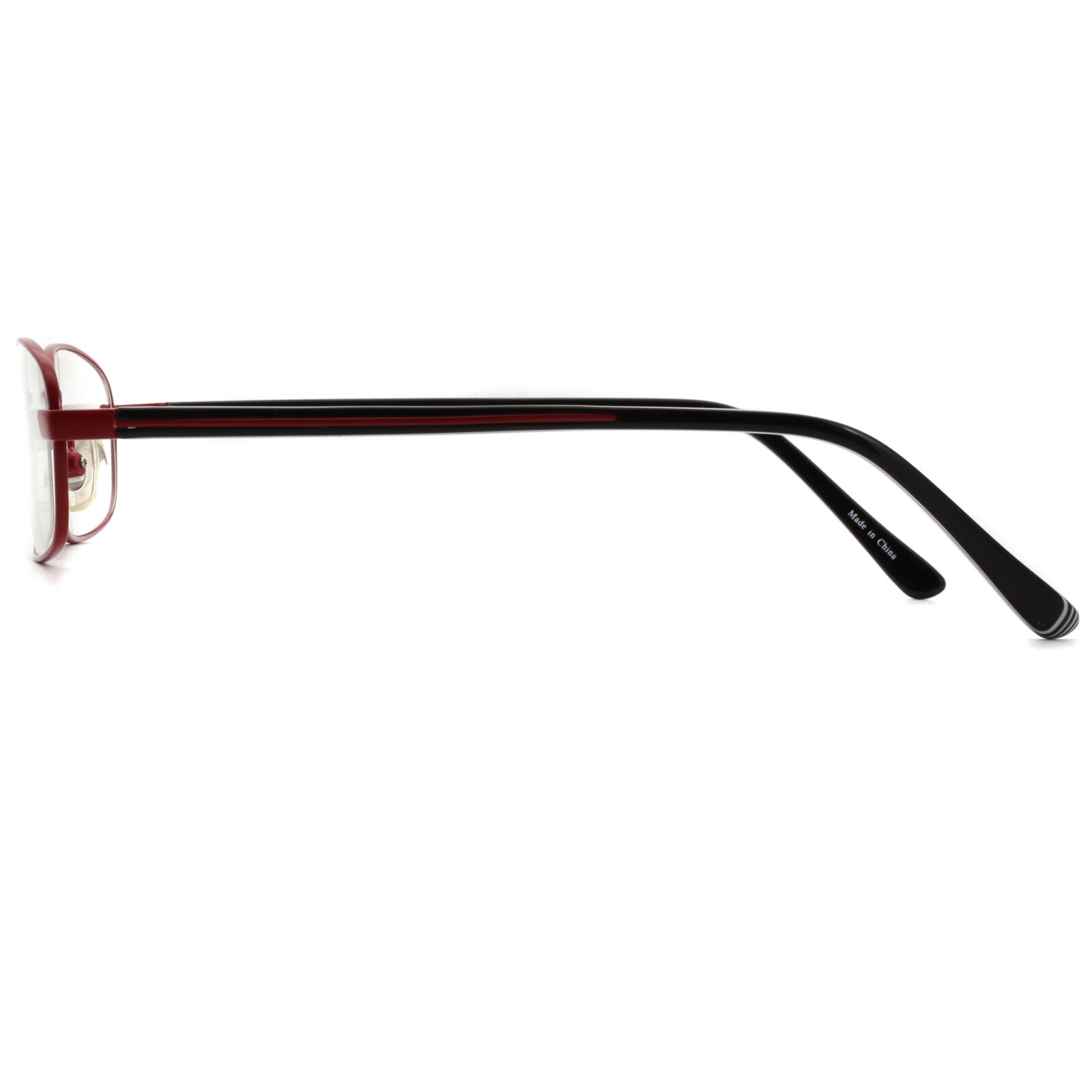 Red Metal Acetate Eyewear Glasses Optical Frame O0... – Vicedeal