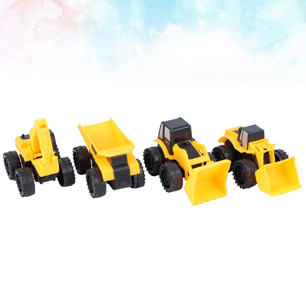 4pcs Construction Vehicle Model Plastic Engineerin... – Vicedeal