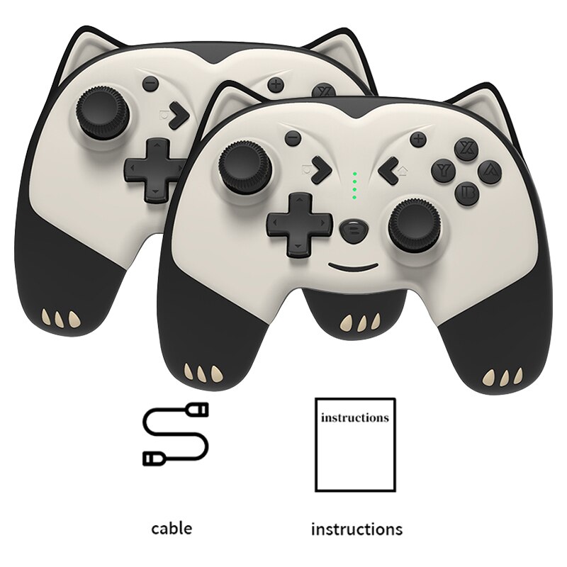 DATA FROG Kawaii Wireless Gamepad Compatible Ninte... – Grandado