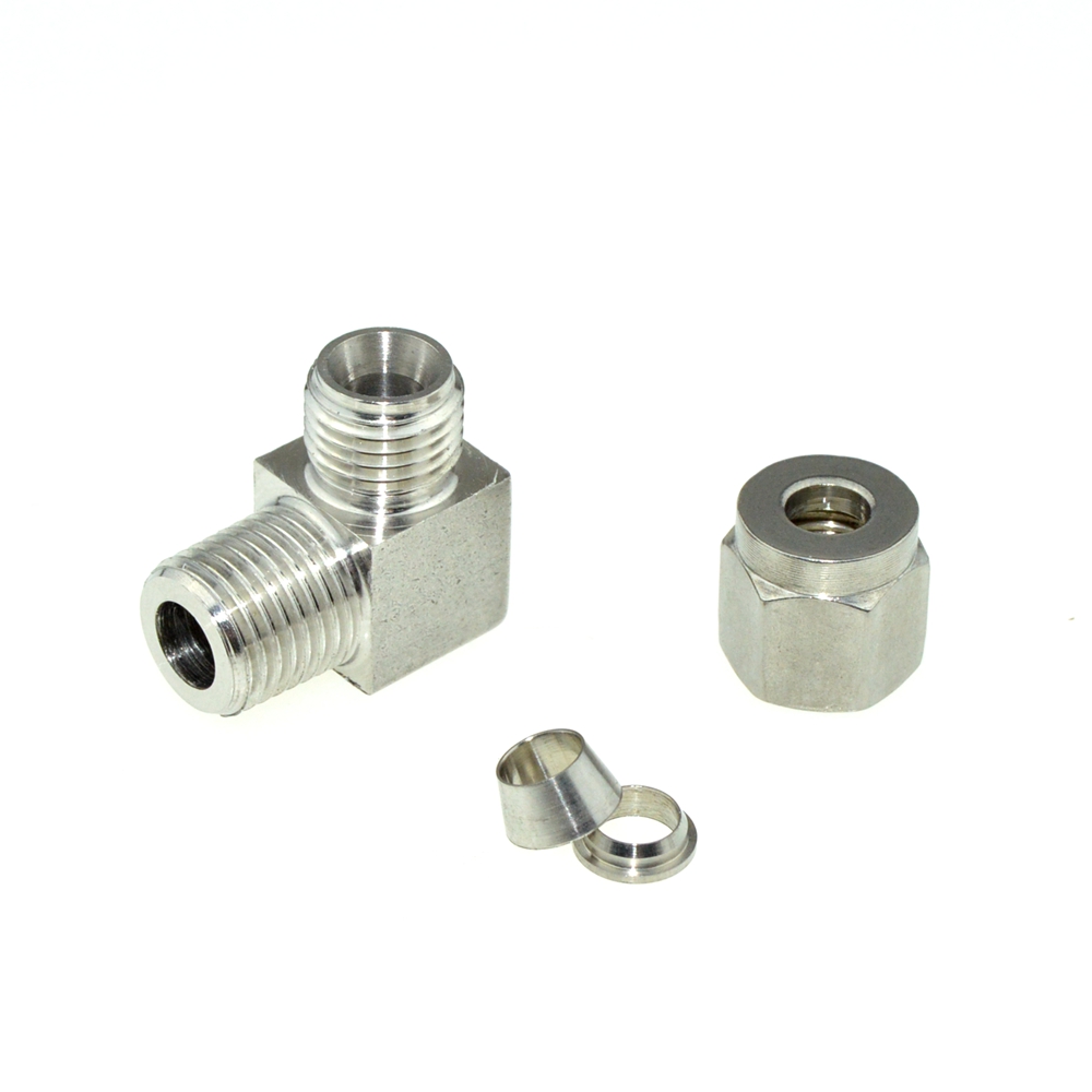 2Pcs 1/4" BSPT Male Thread x 6MM Double Ferrule Tu... – Vicedeal