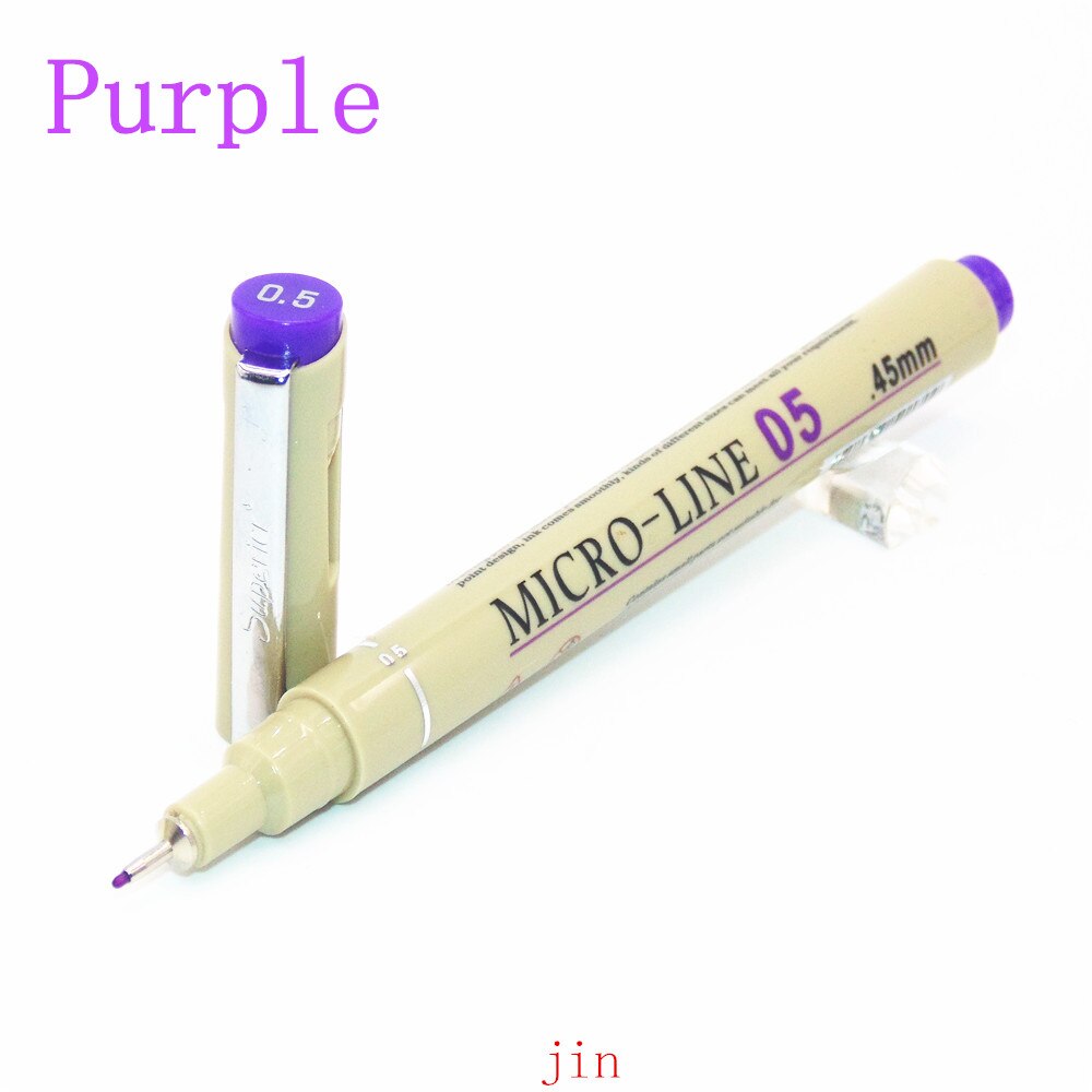 Waterproof 0.5mm fine point Multicolor Art Marker ... – Grandado