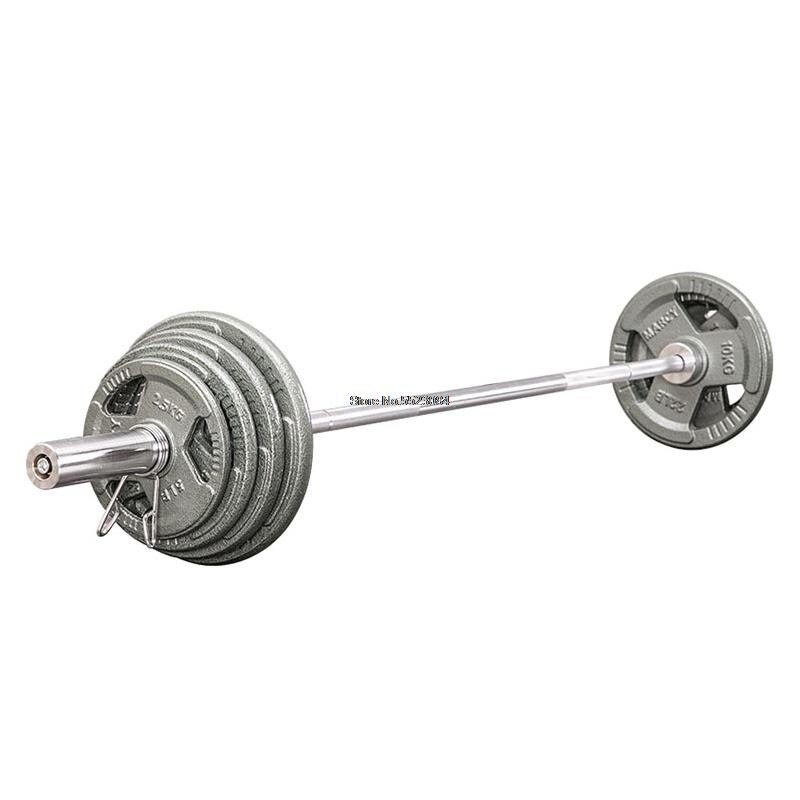 1.2M/1.5M Fitness Barbell Bar Home Solid Straight ... – Grandado