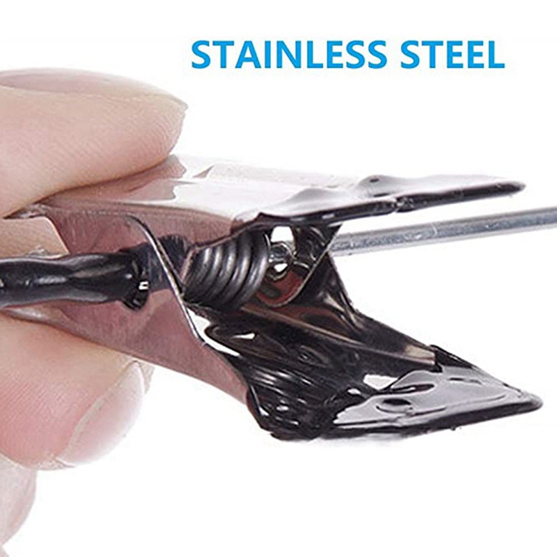 10Pcs Metal Trousers Hangers, Non-Slip Clips Hange... – Vicedeal