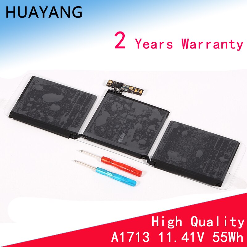 HUAYANG A1713 Battery for apple A1708 Pro 13 year ... – Grandado