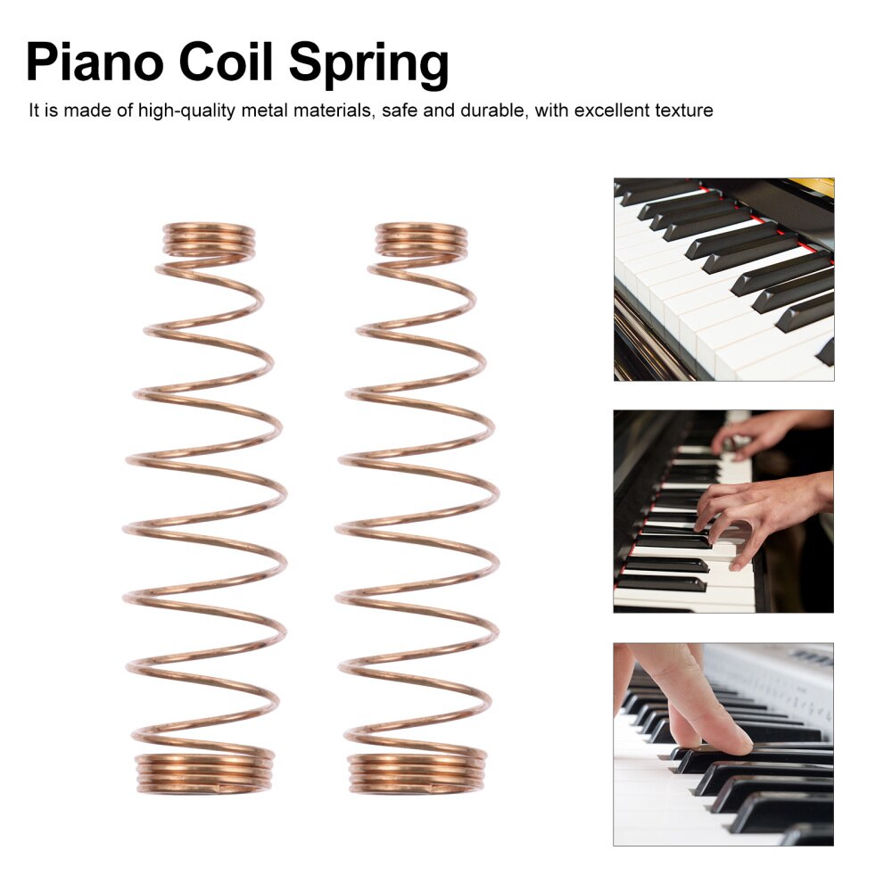 90pcs Upright Piano Brass Coil Spiral Spring Uprig... – Grandado