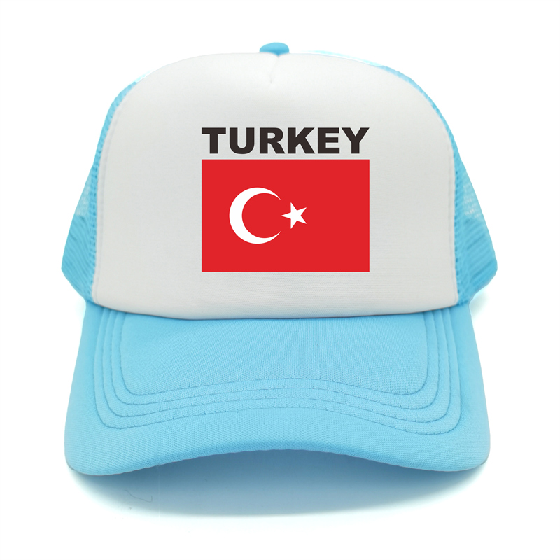 Turkey Trucker Cap Summer Men Cool Country Flag Ha... – Grandado