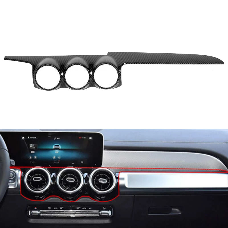 Carbon Fiber Car Central Control Dashboard Air Ven... – Grandado