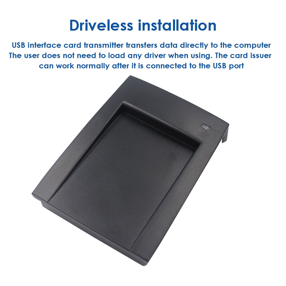 Rfid Reader Usb-poort EM4100 TK4100 125Khz Id Ic 1... – Vicedeal