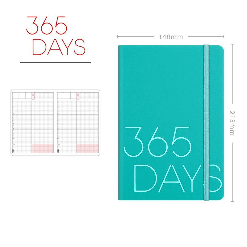 365 Planner Agenda Notebook Super Thick Inner Page... – Grandado